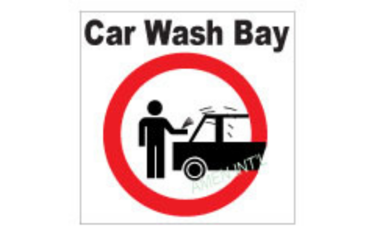 Car Wash Bay Signs Singapore | Amen International Pte Ltd