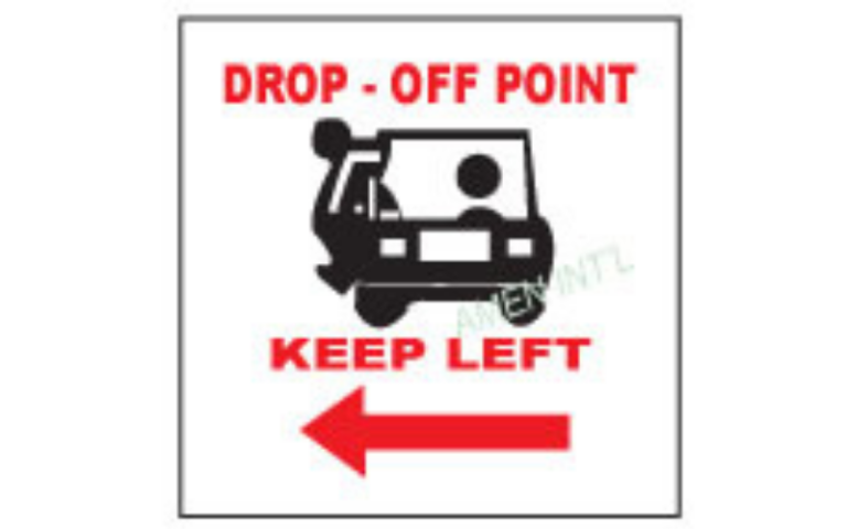 Drop Off Point Sign Singapore | Amen International Pte Ltd